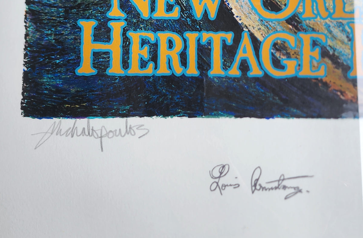 2001 New Orleans Jazz Fest Poster - Remarque – Geaux Art